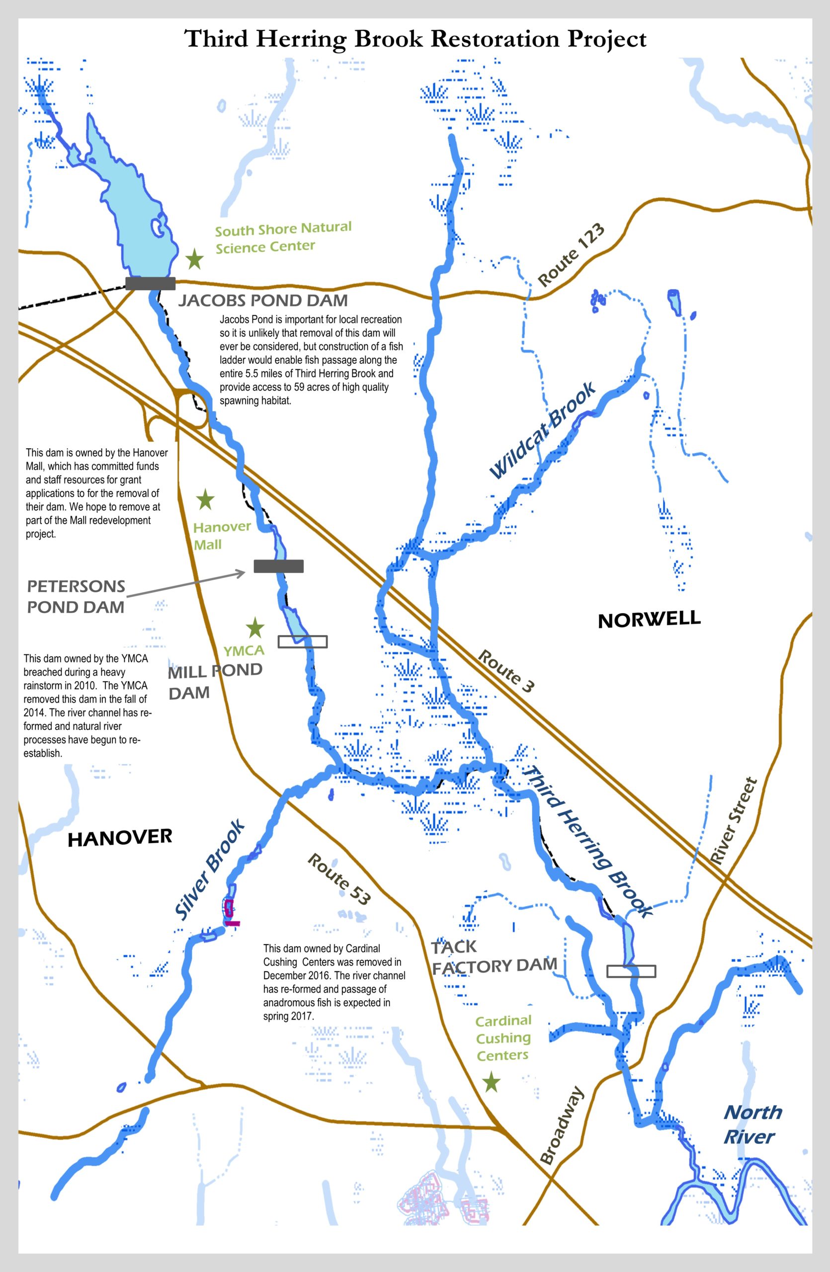 Third Herring Brook Restoration - North and South Rivers Watershed ...
